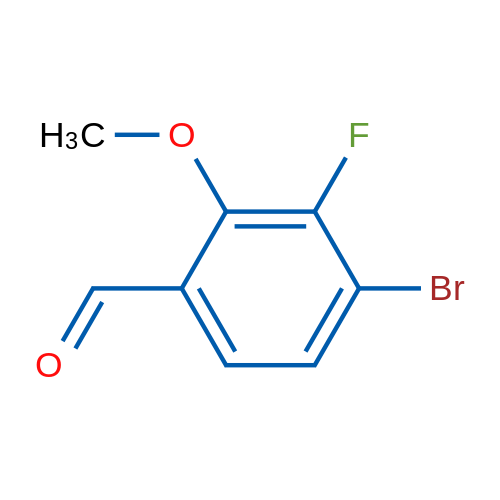 CAS号:1695567-81-7|4-Bromo-3-fluoro-2-methoxy-benzaldehyde 腾准购试剂网